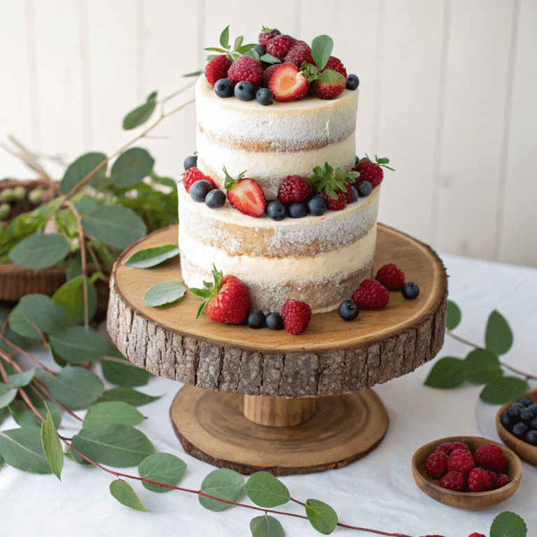 Naked Cake Magic: How to Make Stunning Minimalist Desserts at Home - Rifod